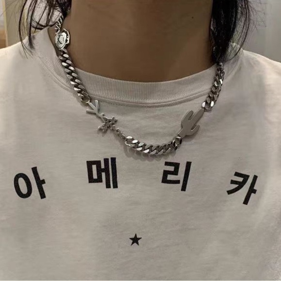 Stussy | Jewelry | Stussy X Travis Scott Sterling Silver Cactus ...